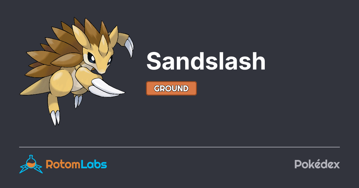 sandslash sprite