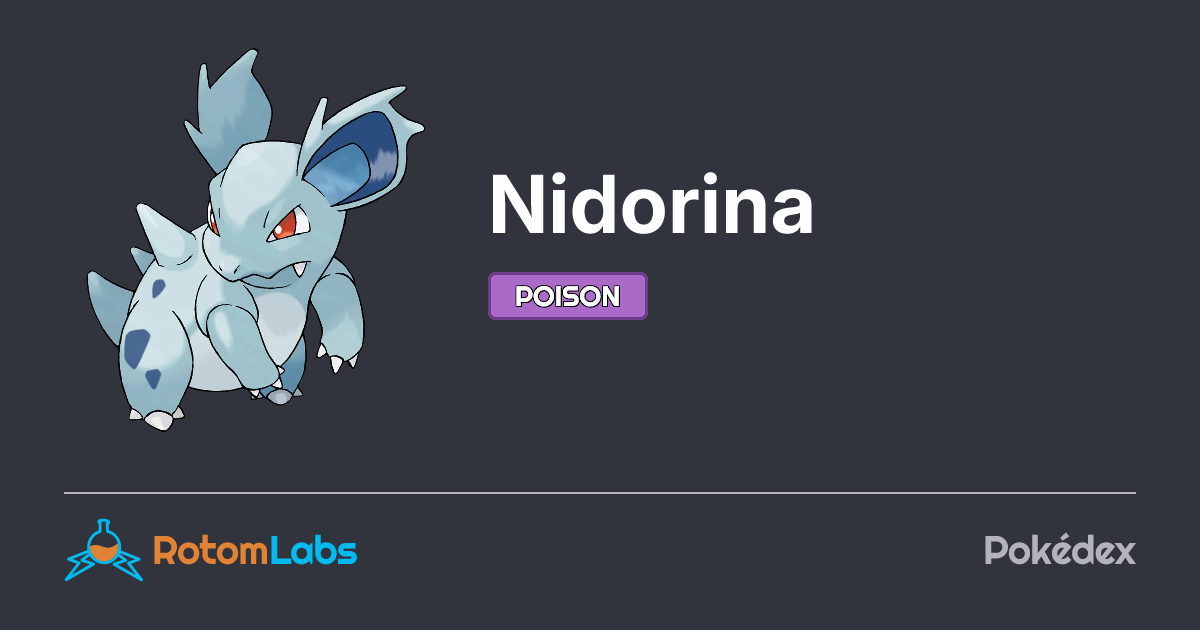 nidorina evolution