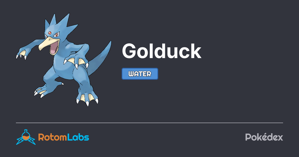 golduck back sprite