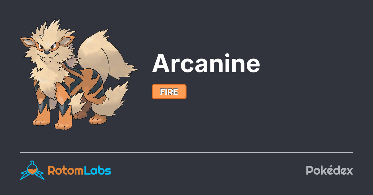 growlithe evolution chart