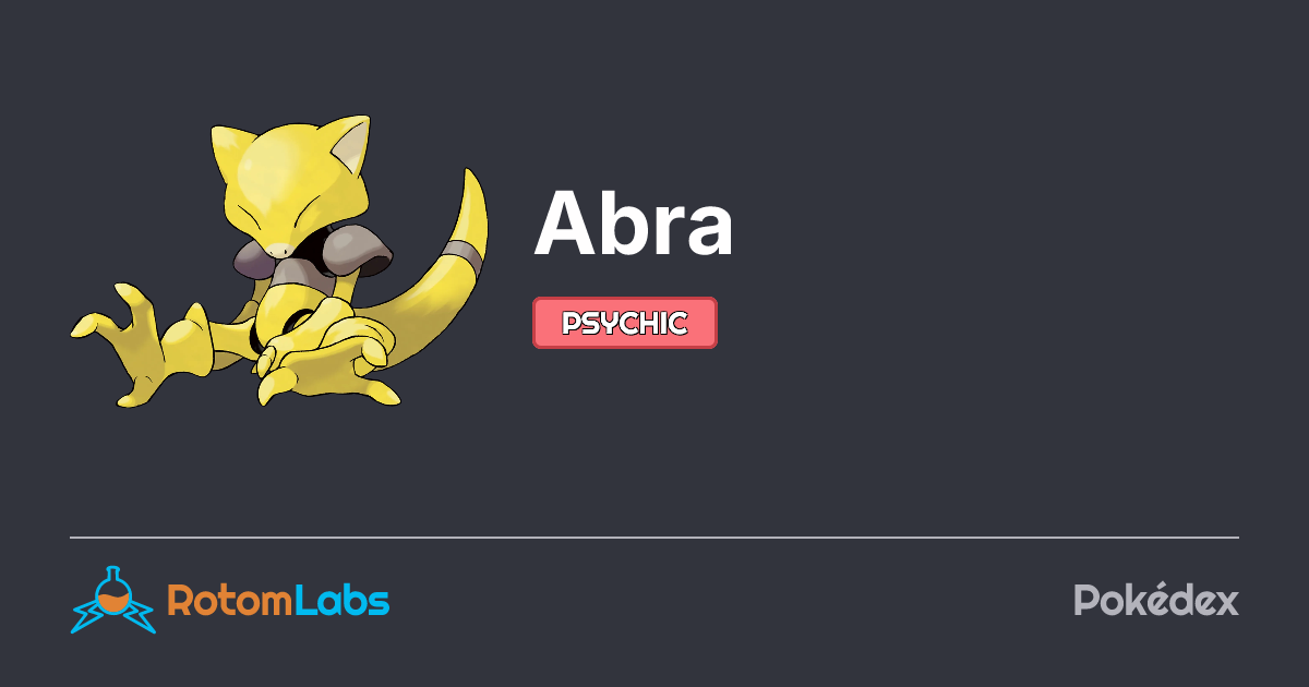 abra evolution emerald