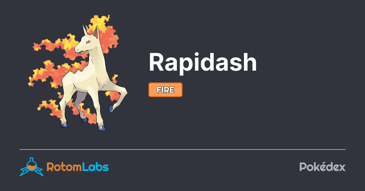 ponyta evolution chart