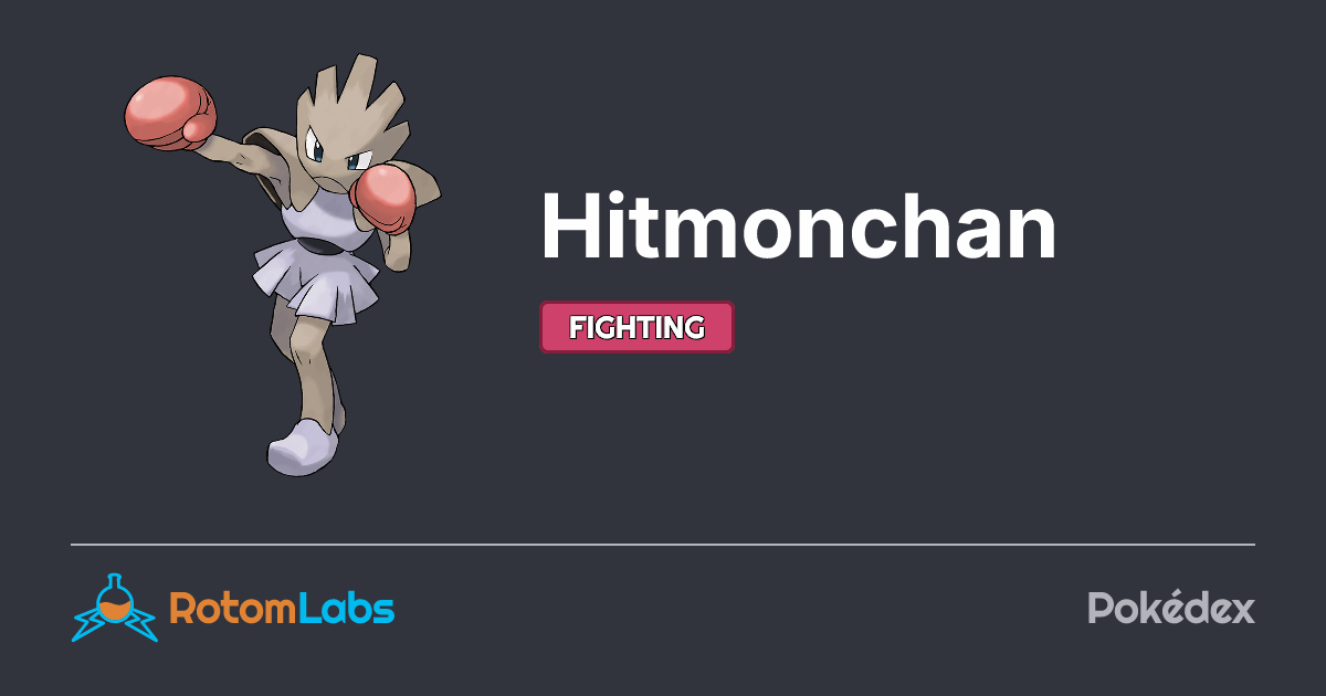 Hitmonchan | RotomLabs Pokédex