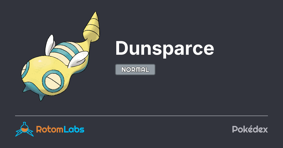 dunsparce evolution level black 2