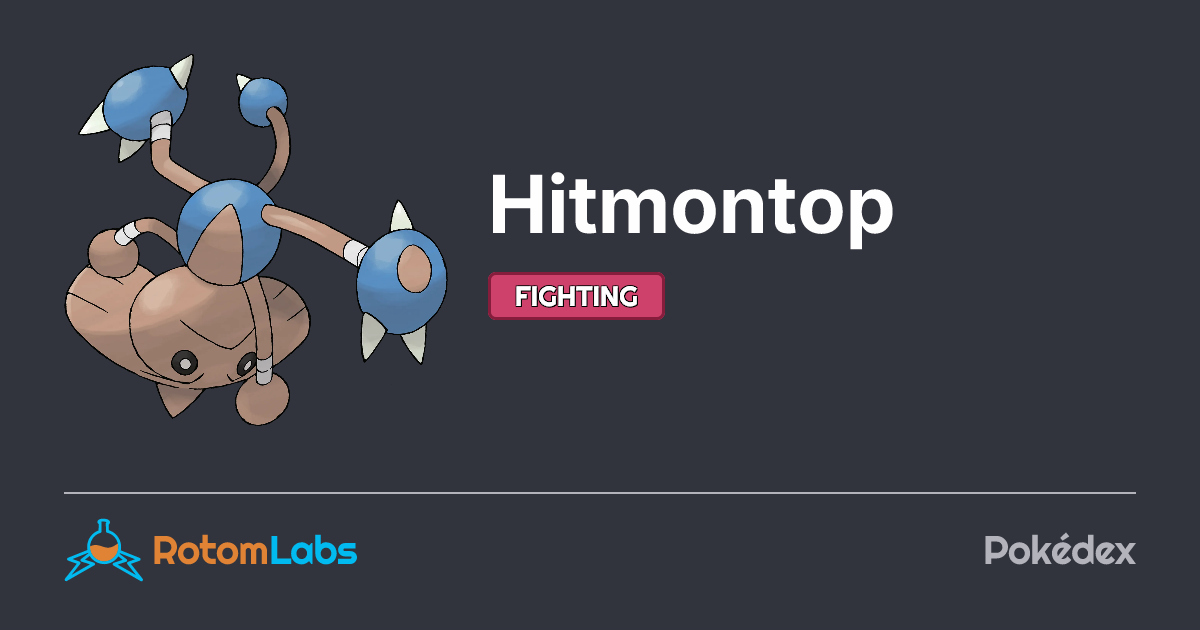 hitmontop evolution bdsp