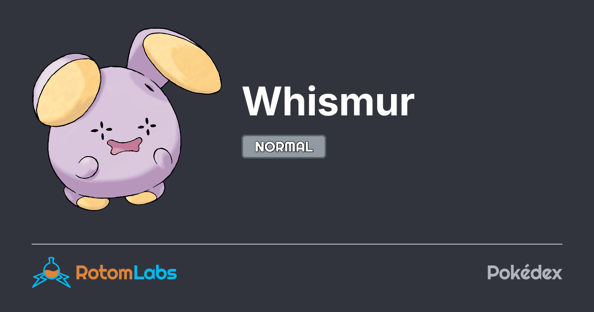 pokemon ruby whismur evolution