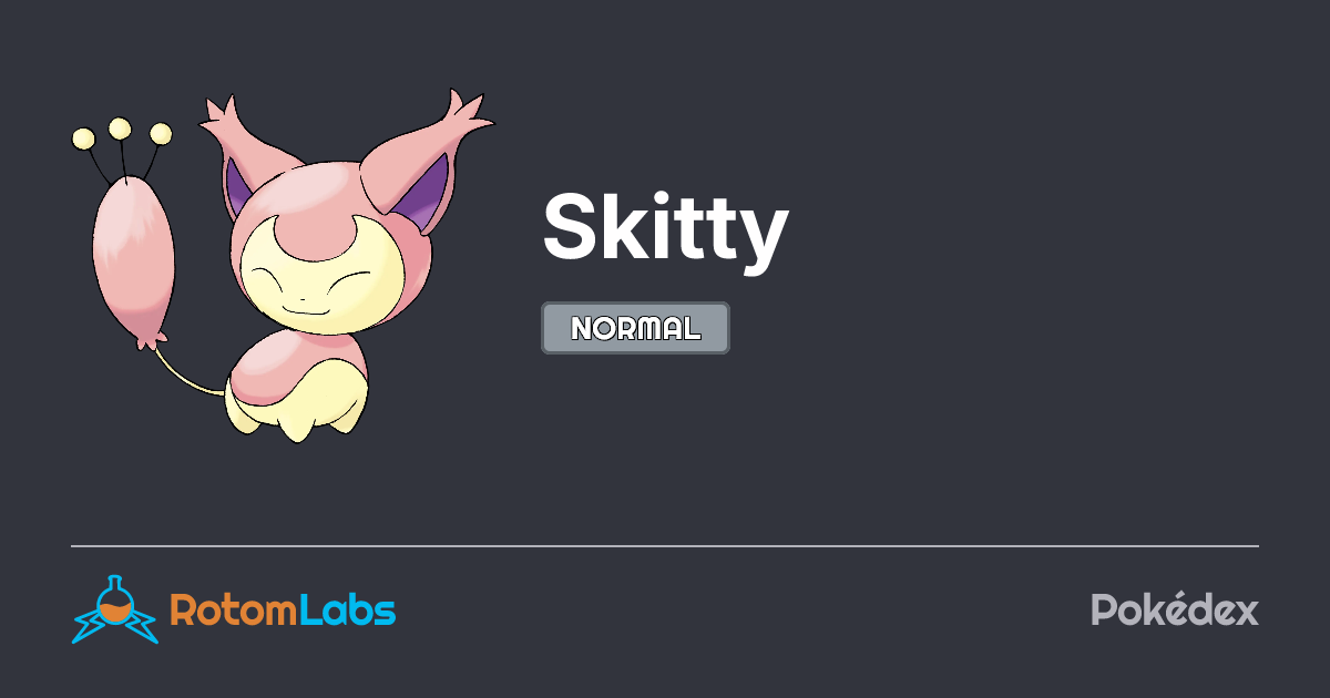 Skitty | RotomLabs Pokédex