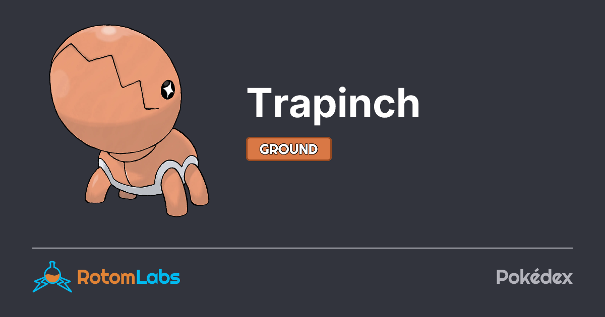Trapinch | RotomLabs Pokédex