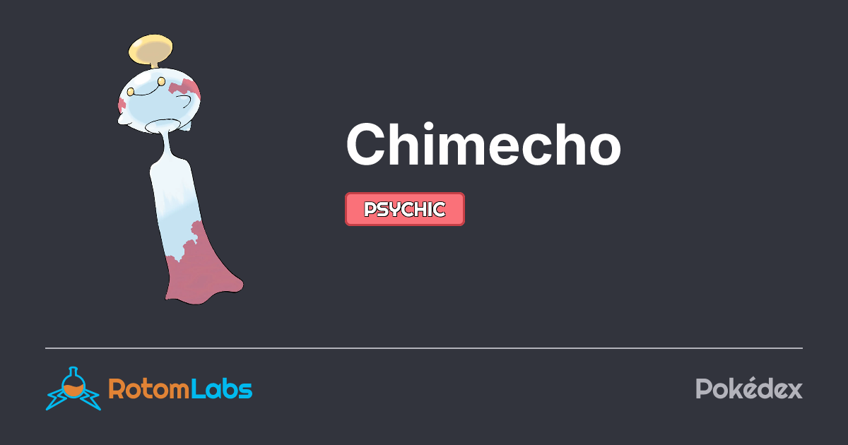 chimecho evolution level