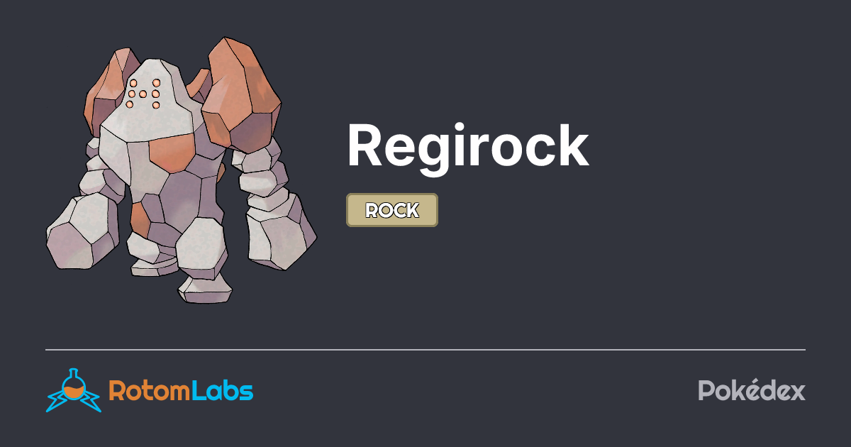 regirock weight