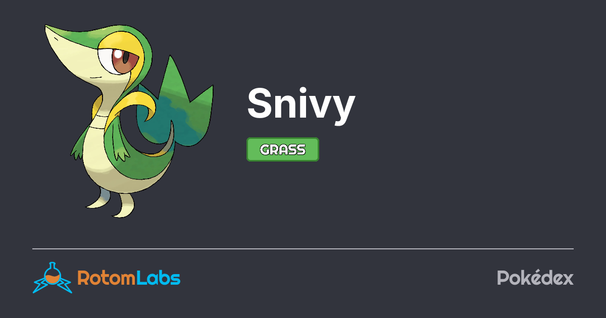 snivy all attacks