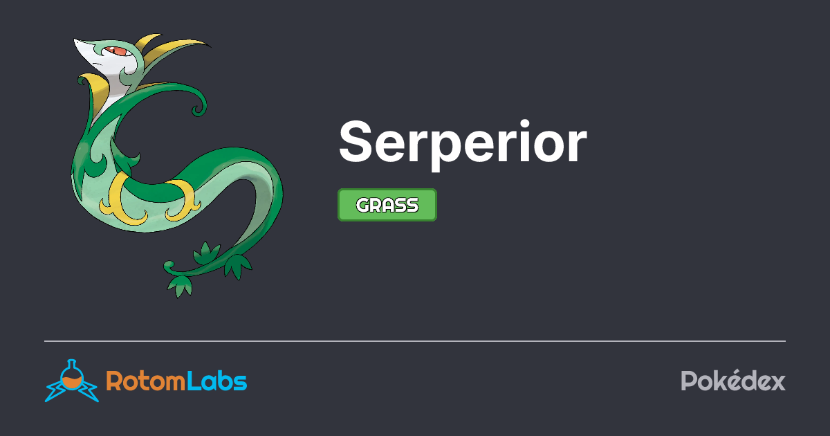serperior evolution level