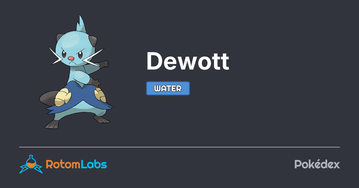 dewott sprite