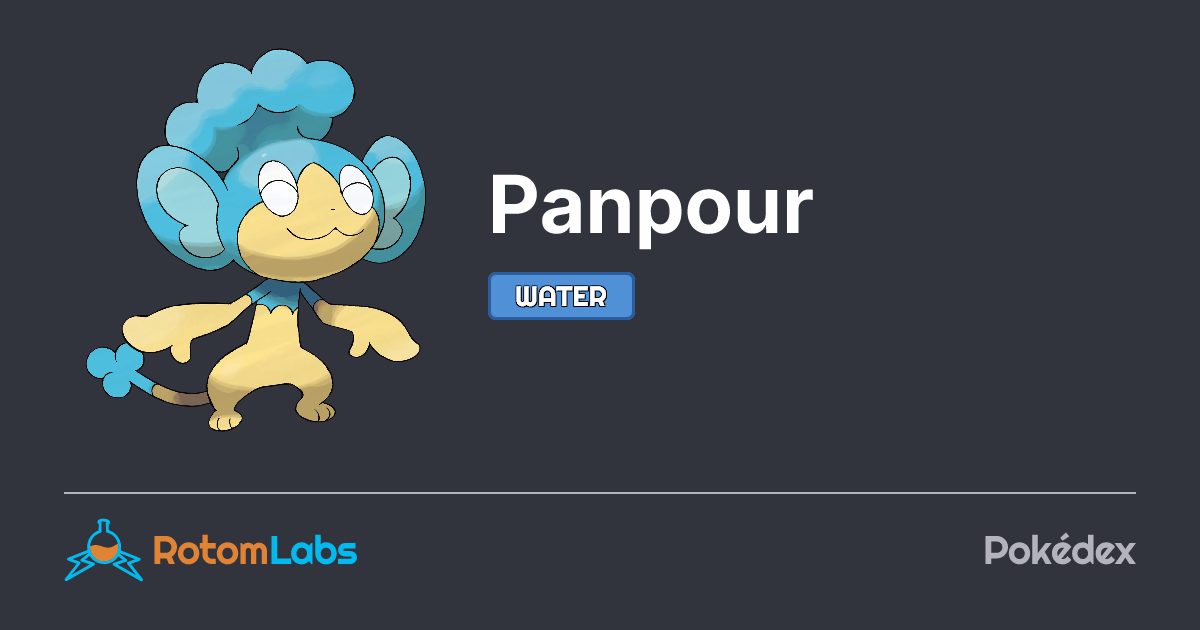 panpour evolution pokémon go