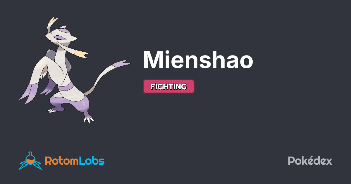 mienshao final evolution