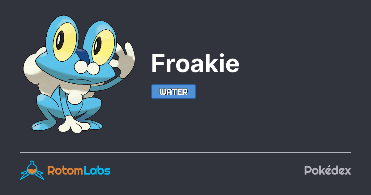 froakie evolution calculator