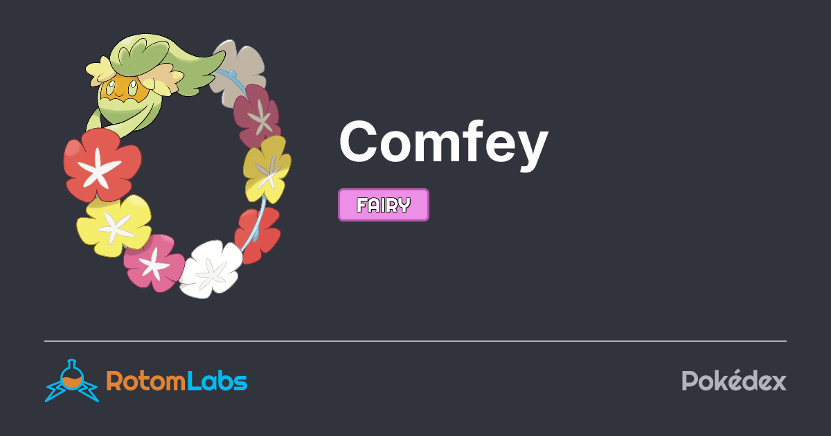 does comfey evolve