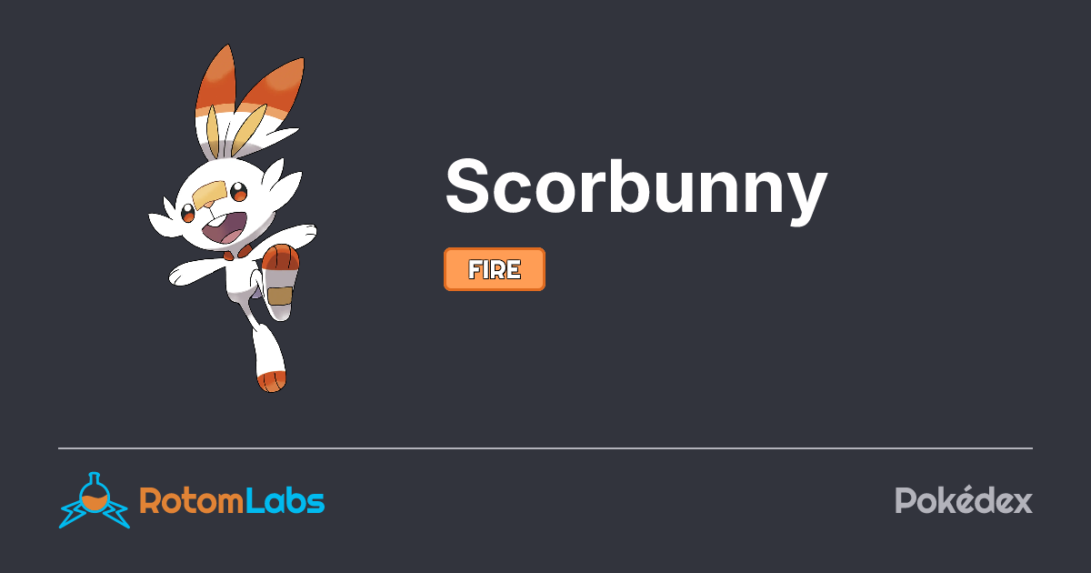 Scorbunny | RotomLabs Pokédex