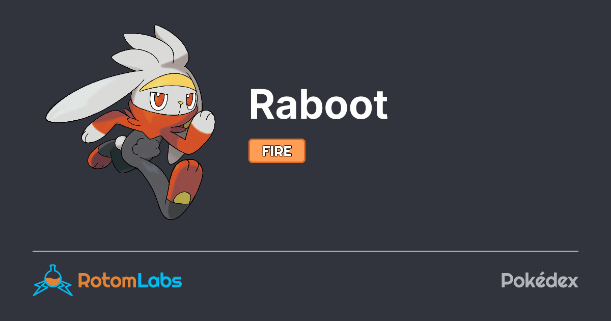 Raboot | RotomLabs Pokédex