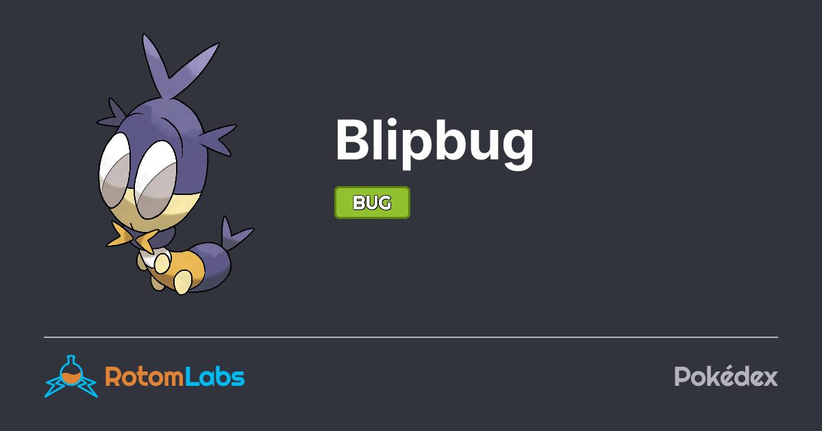 pokemon evolution blipbug