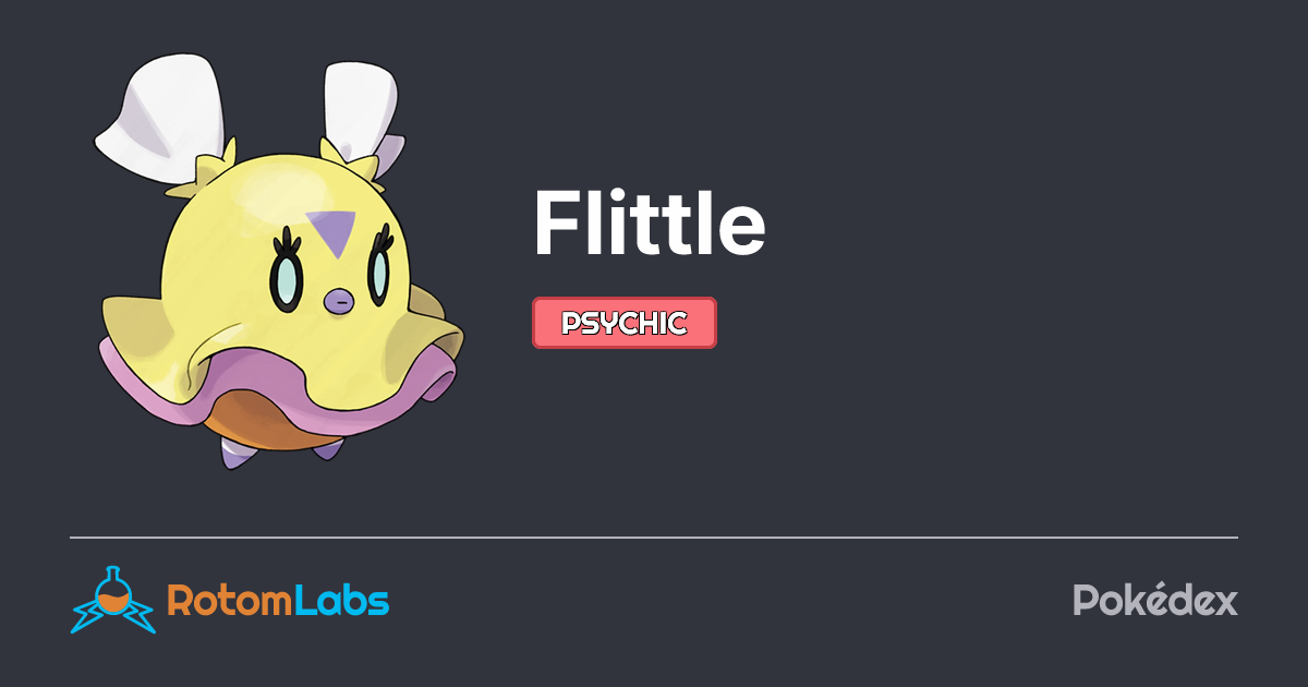 Flittle | RotomLabs Pokédex