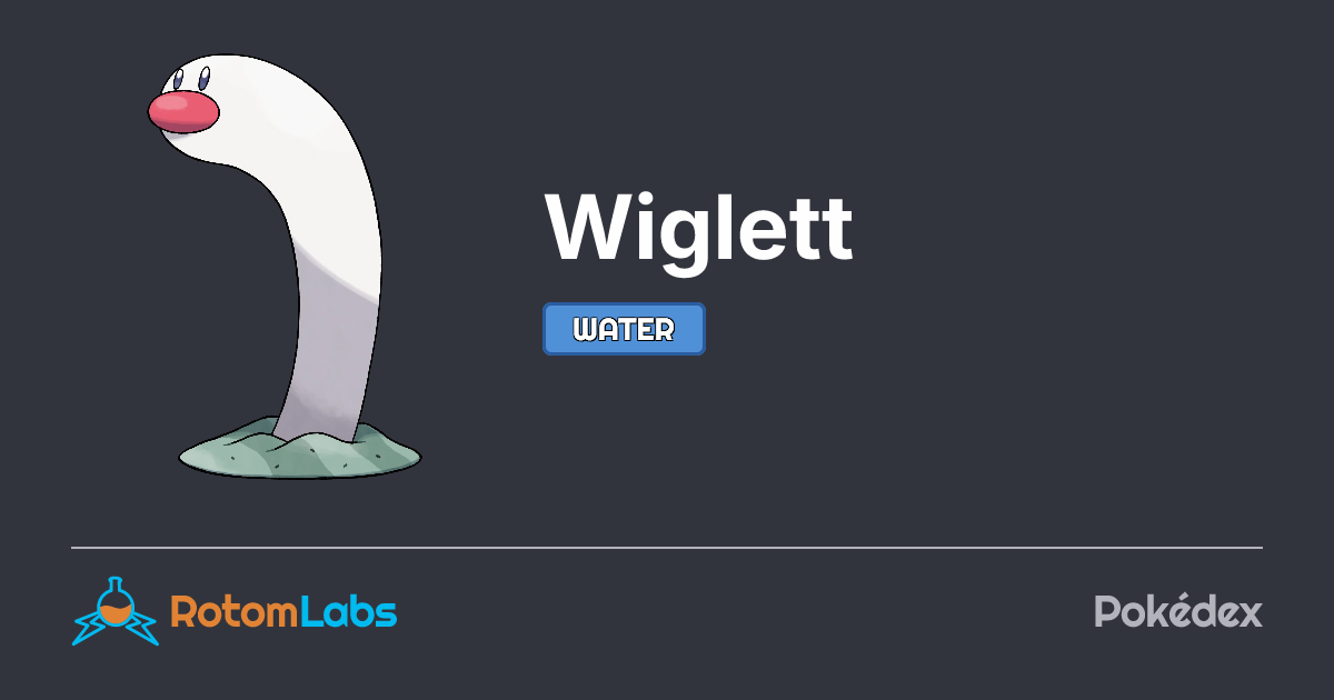 Wiglett | RotomLabs Pokédex