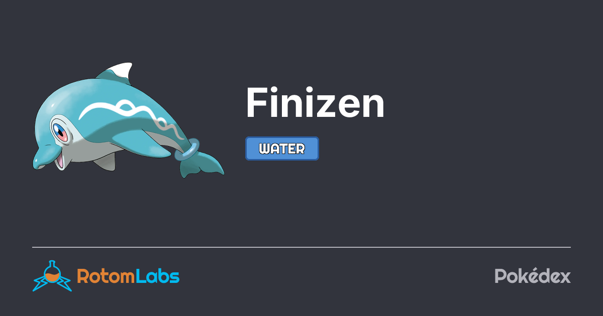 Finizen | RotomLabs Pokédex